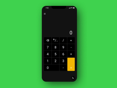 Calculator Screen by Siyabonga Hlatshwayo on Dribbble