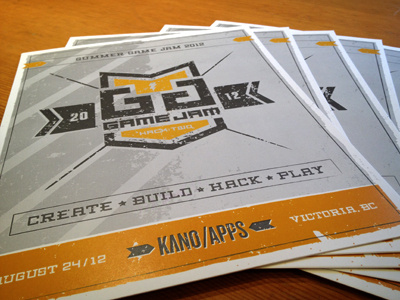 Game Jam Poster by Ash Heron on Dribbble