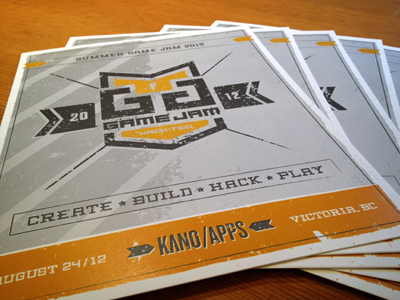 Game Jam Poster by Ash Heron on Dribbble