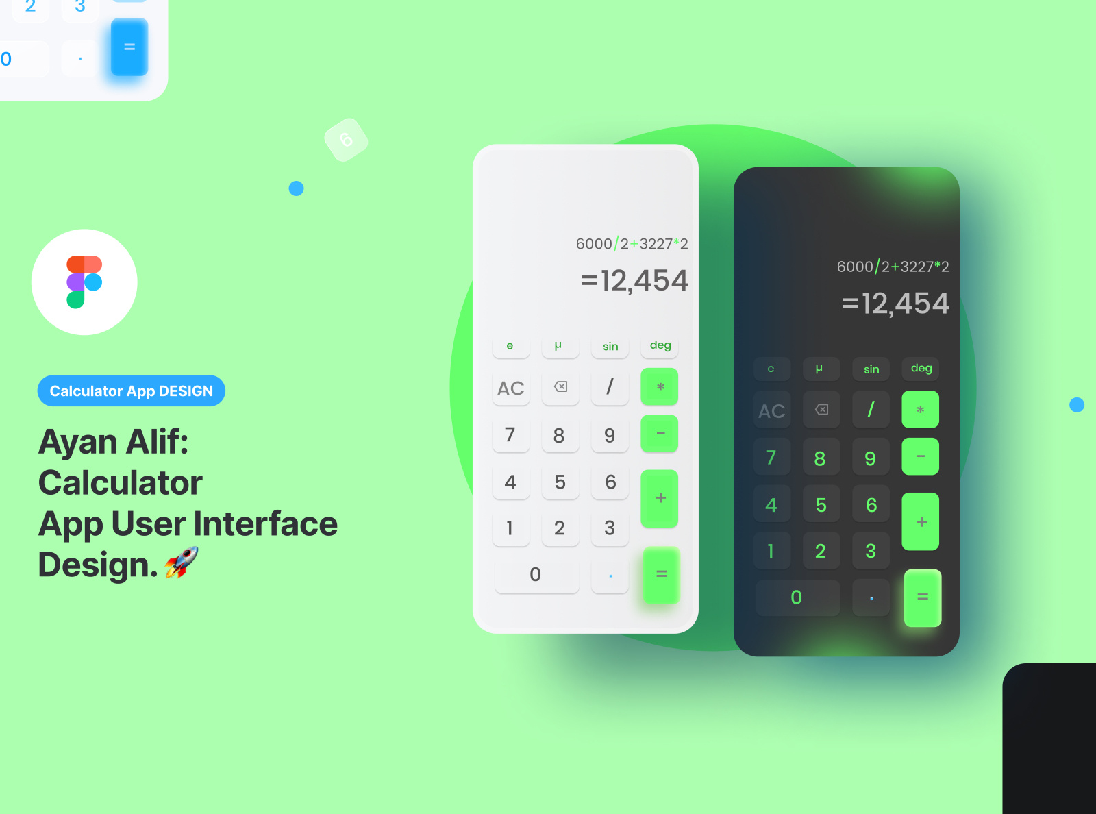 Calculator App Design by Alif H. on Dribbble