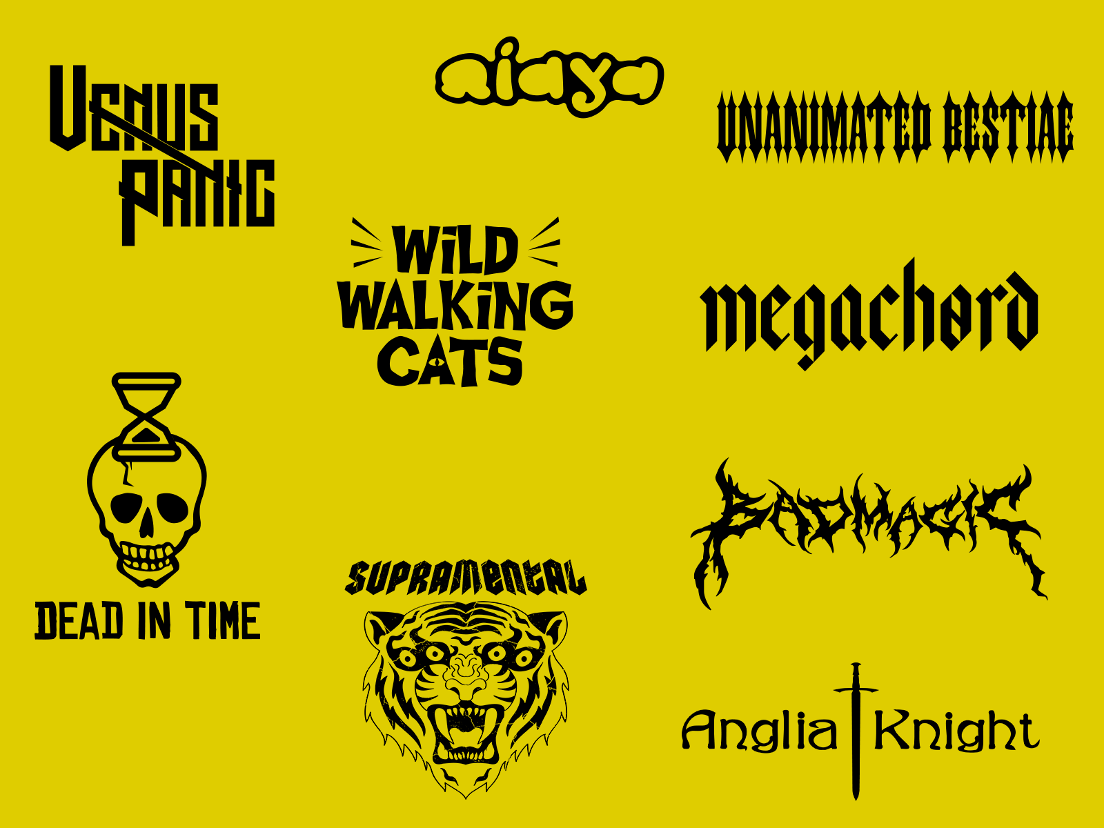 Band Logos And Emblems