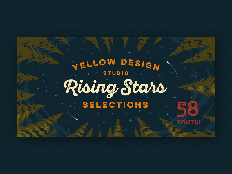 MyFonts Rising Stars by Erik Weikert on Dribbble