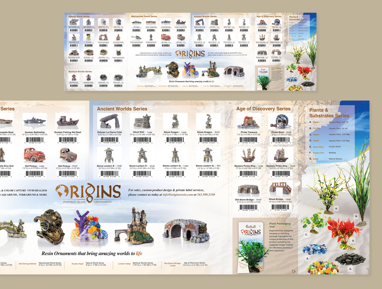 Origins Resins Collateral & Packaging Inside by Geoffrey Maynard on ...