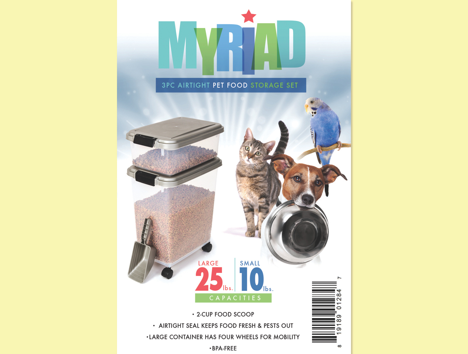 Myriad Identity & Product Sticker Label by Geoffrey Maynard on Dribbble