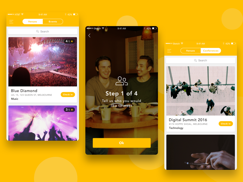 Face2Face by Appster on Dribbble