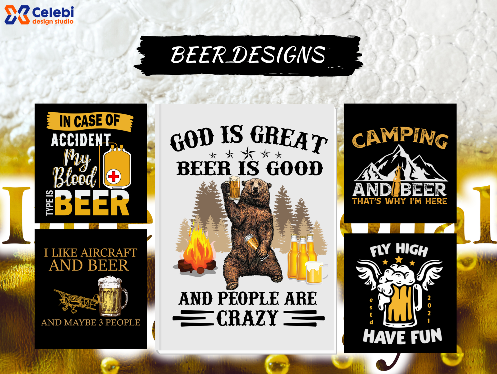 BEER DESIGNS by Celebi Design Studio on Dribbble