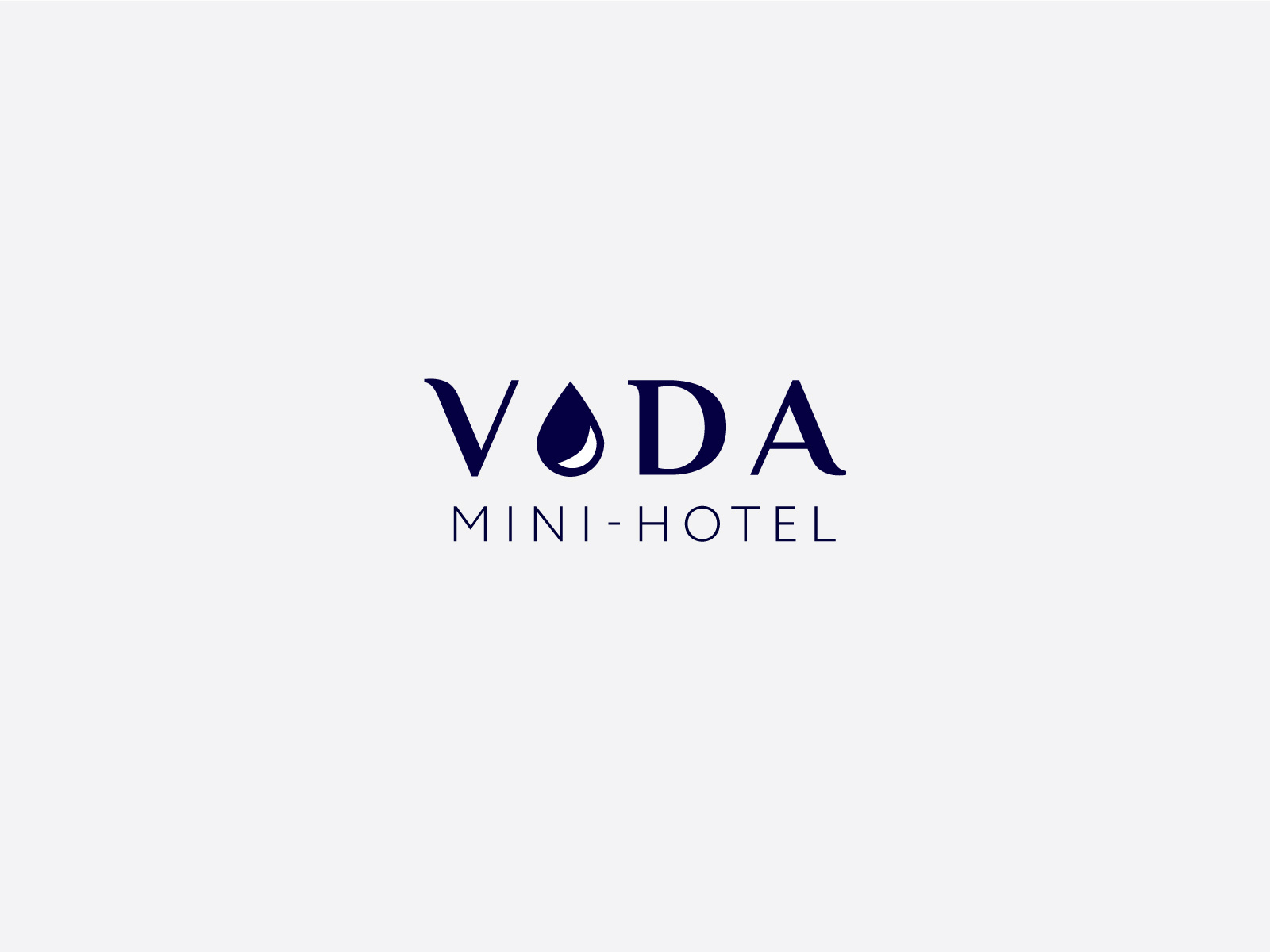 Logo for mini hotel by Yuri on Dribbble