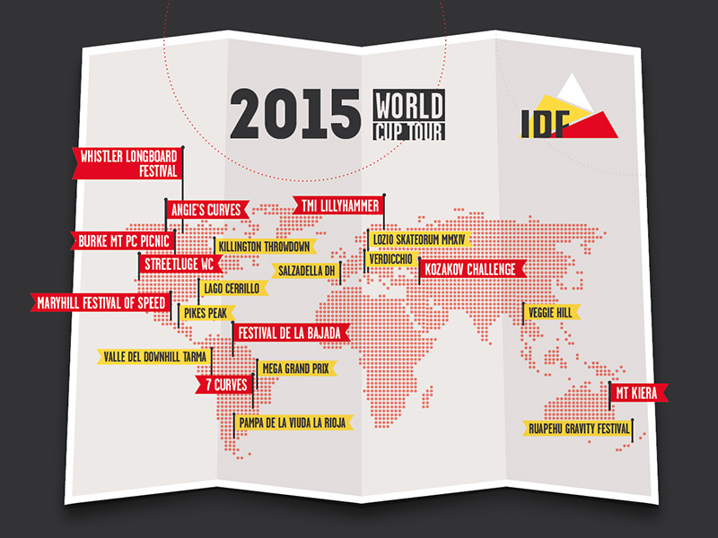 Map IDF by Emilie Mathy on Dribbble