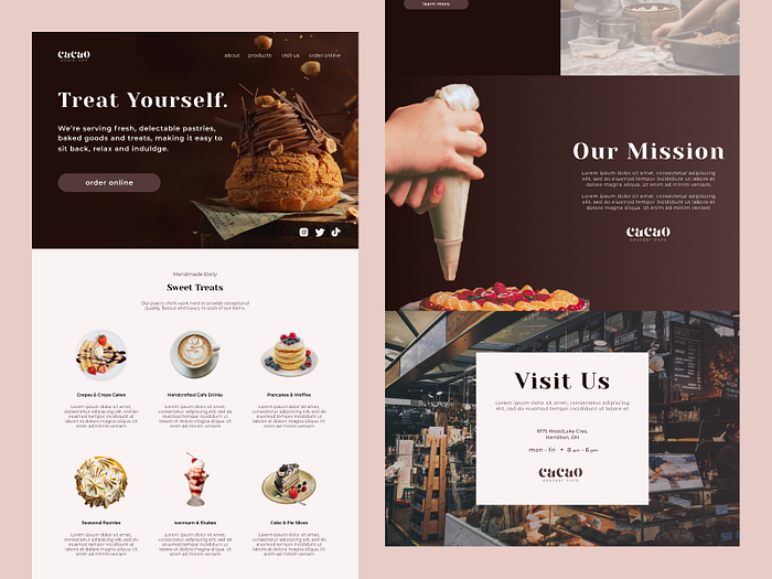 Bakery Website designs, themes, templates and downloadable graphic ...