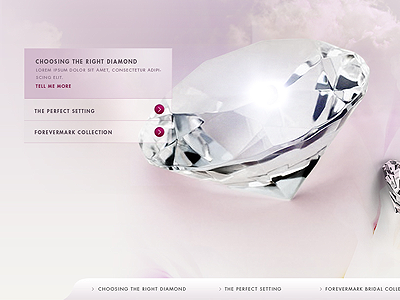 Forevermark Diamond by David Mitchell on Dribbble