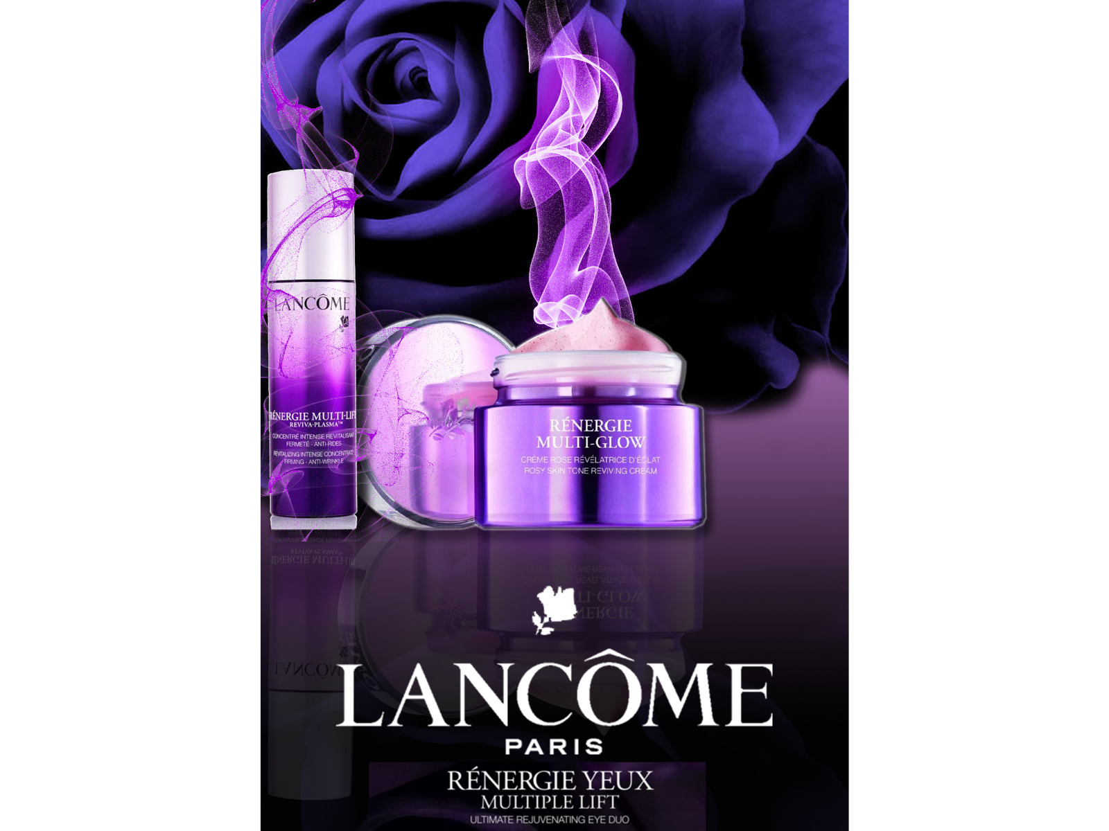 Lancome Product Poster by Digital Razzo on Dribbble