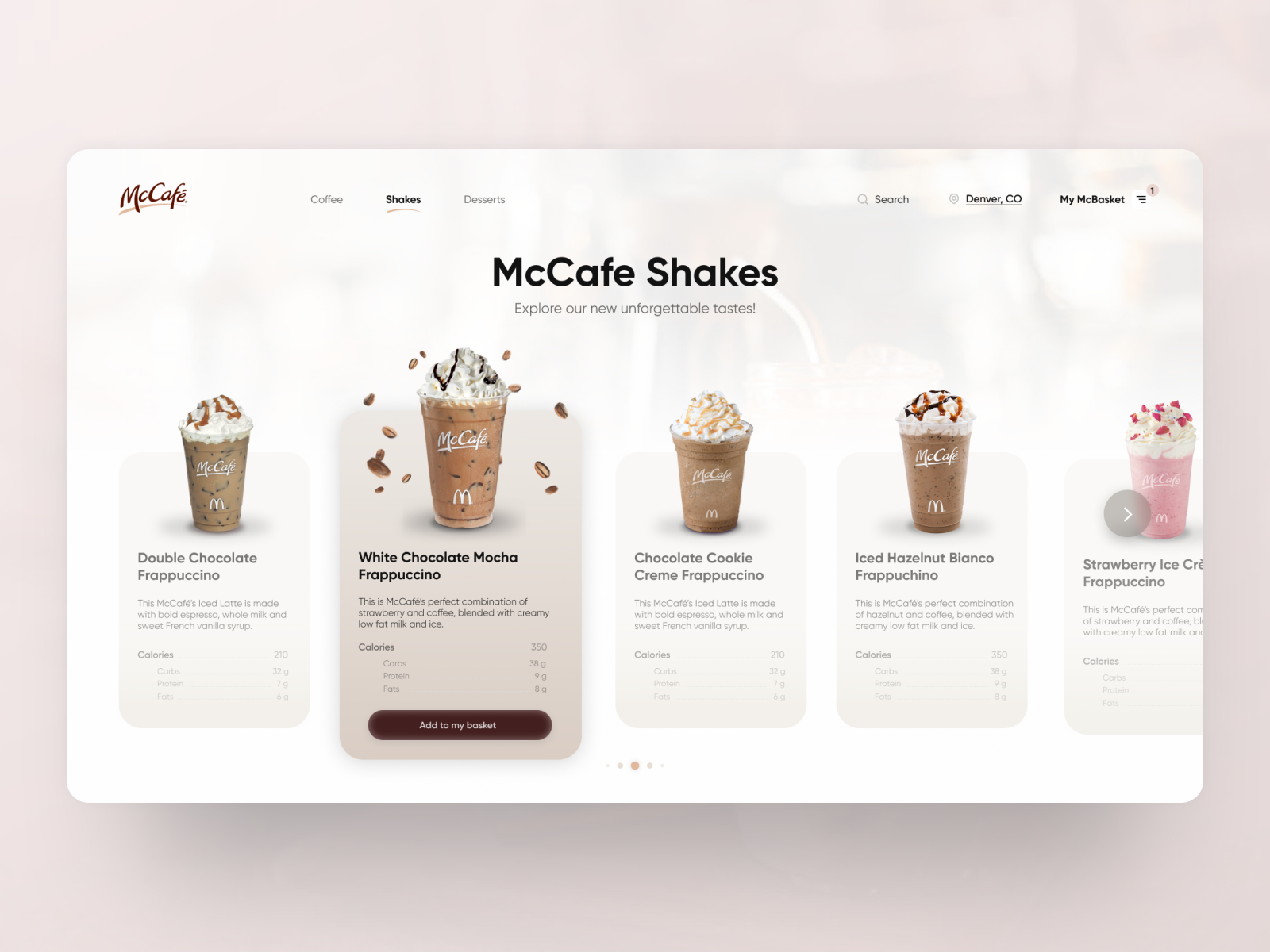 McCafe Design by Mary Tarnalitskaya on Dribbble