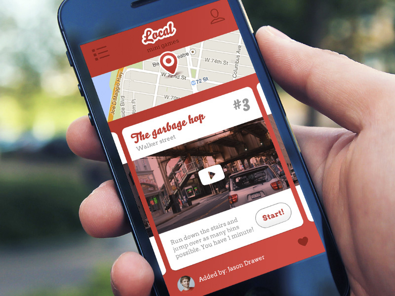 Local app by Jeffrey Lauwers on Dribbble