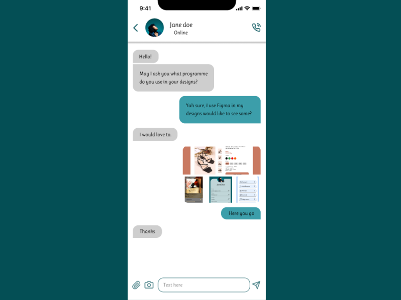 Messaging app #DailyUI #013 #Figma #uiuxdesign by Aml Hasabo on Dribbble Messaging app #DailyUI #013 #Figma #uiuxdesign by Aml Hasabo on Dribbble