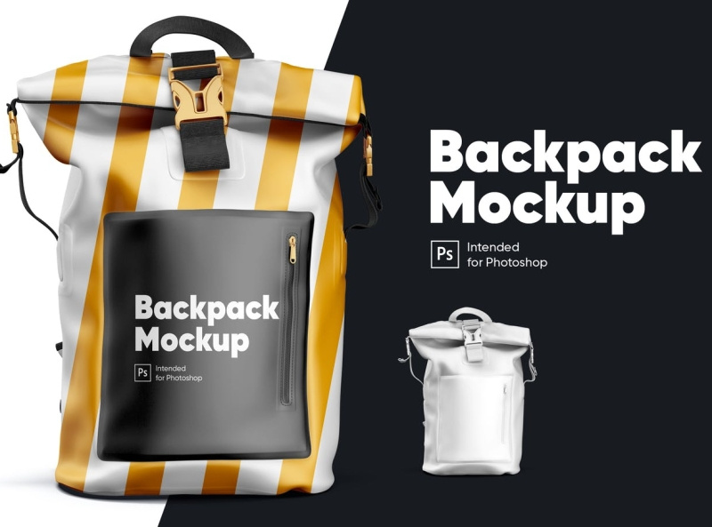 Backpack Mockup by Creative Assets on Dribbble