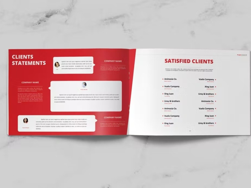 Project Proposal by Graphic Assets on Dribbble