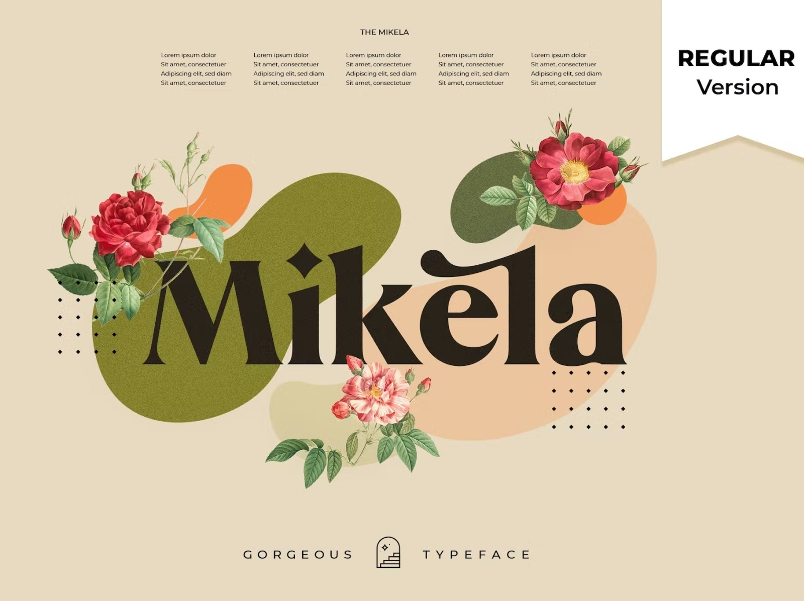 Mikela Gorgeous Typefaces by Graphic Assets on Dribbble