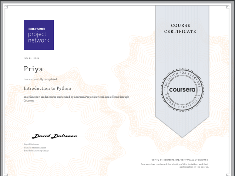 Python by Priya on Dribbble