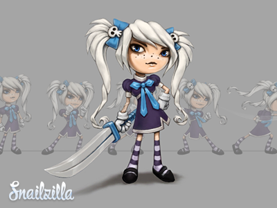 Cute Emma by SnailZilla | Dmitry on Dribbble