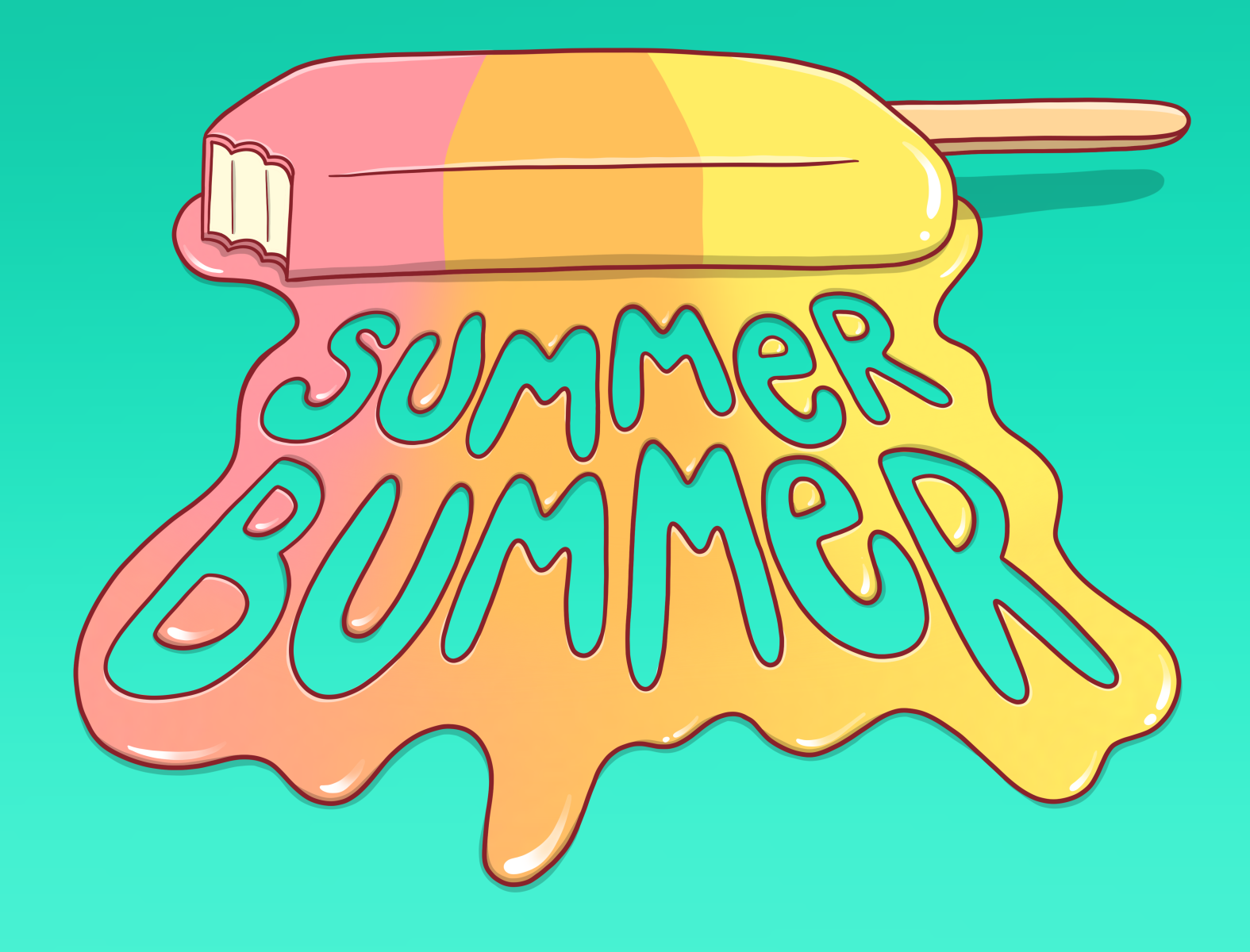 Summer Bummer by Taylor Adkins on Dribbble