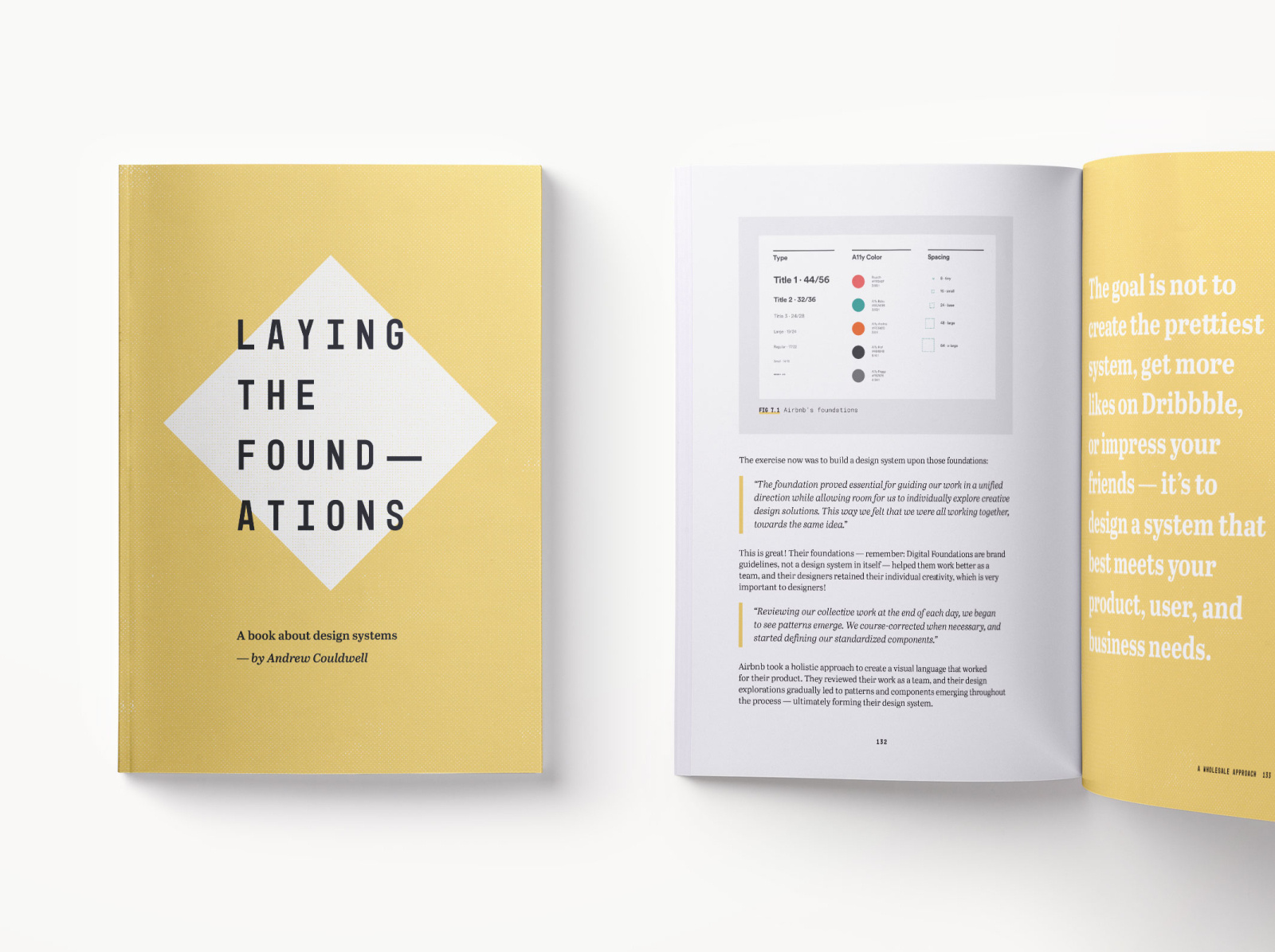 Laying the Foundations book by Andrew Couldwell on Dribbble