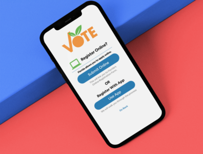Voter Registration App by Mat Piotrowski on Dribbble
