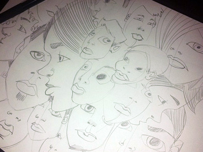 Multiple Personalities by DonCarlos on Dribbble