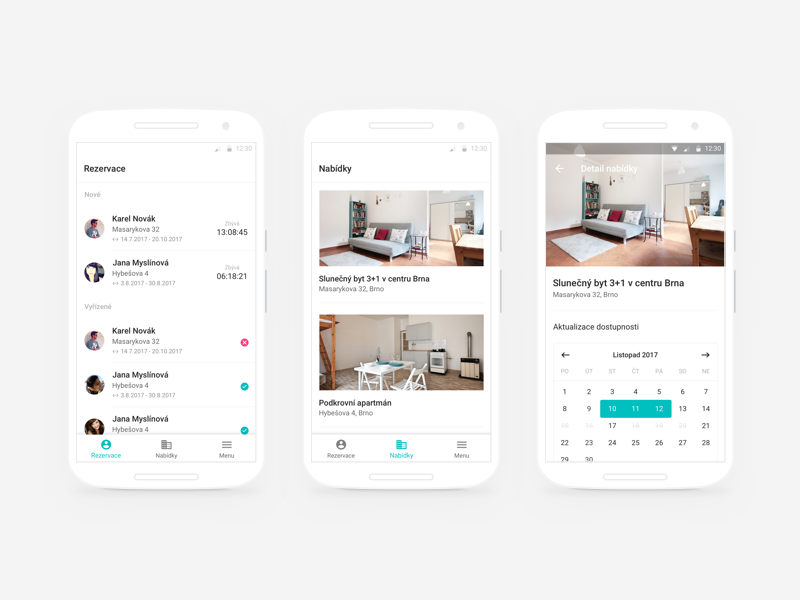 Flatio mobile app #2 by Milan Seitler on Dribbble