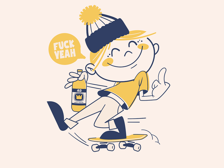 Fuck yeah! by Dermot Reddan on Dribbble