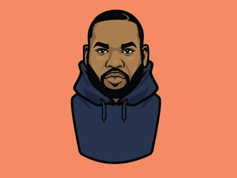 Raekwon by Dermot Reddan on Dribbble