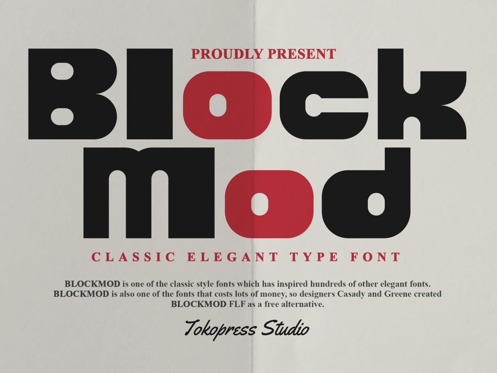 Blockmod Font by Display Fonts on Dribbble
