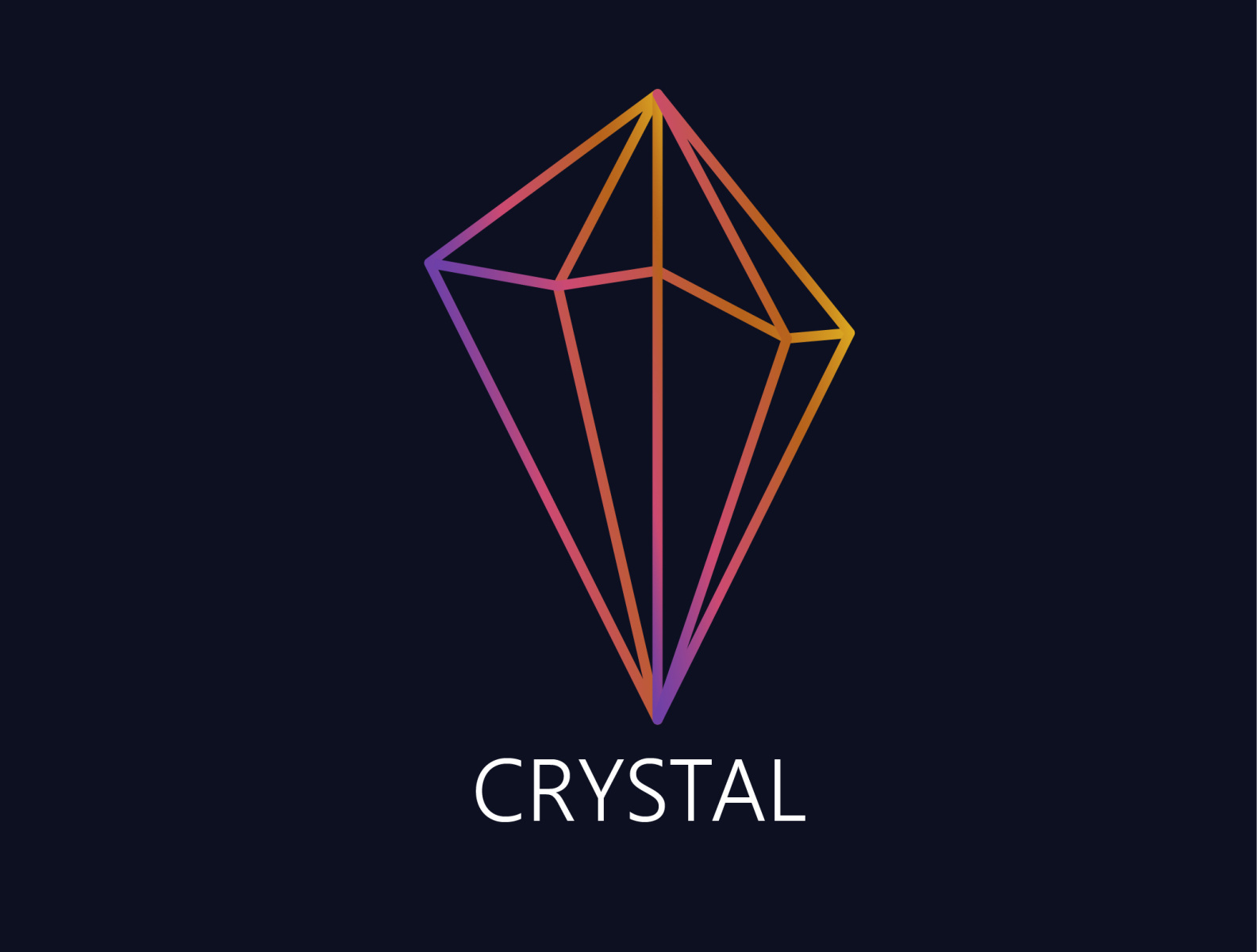 Crystal logo design by Saumya Tripathi on Dribbble