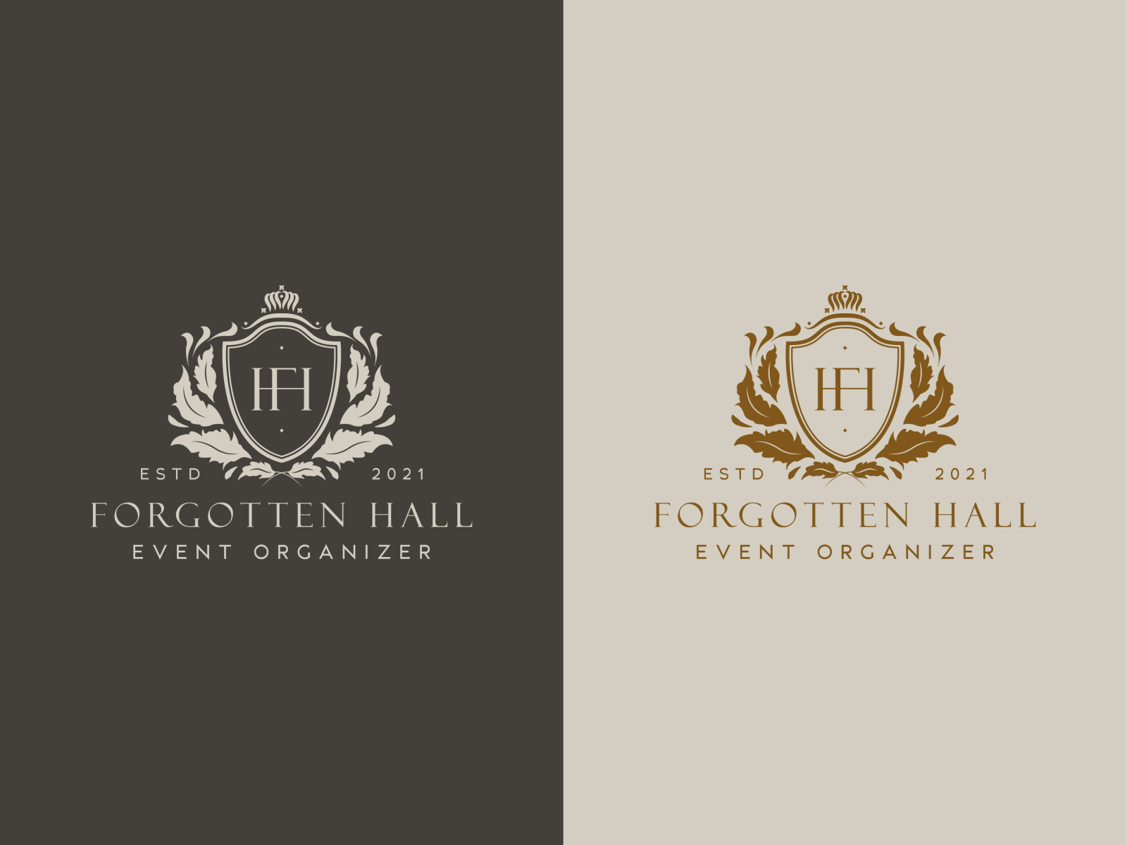 Forgotten Hall Logo Design by Felisia on Dribbble