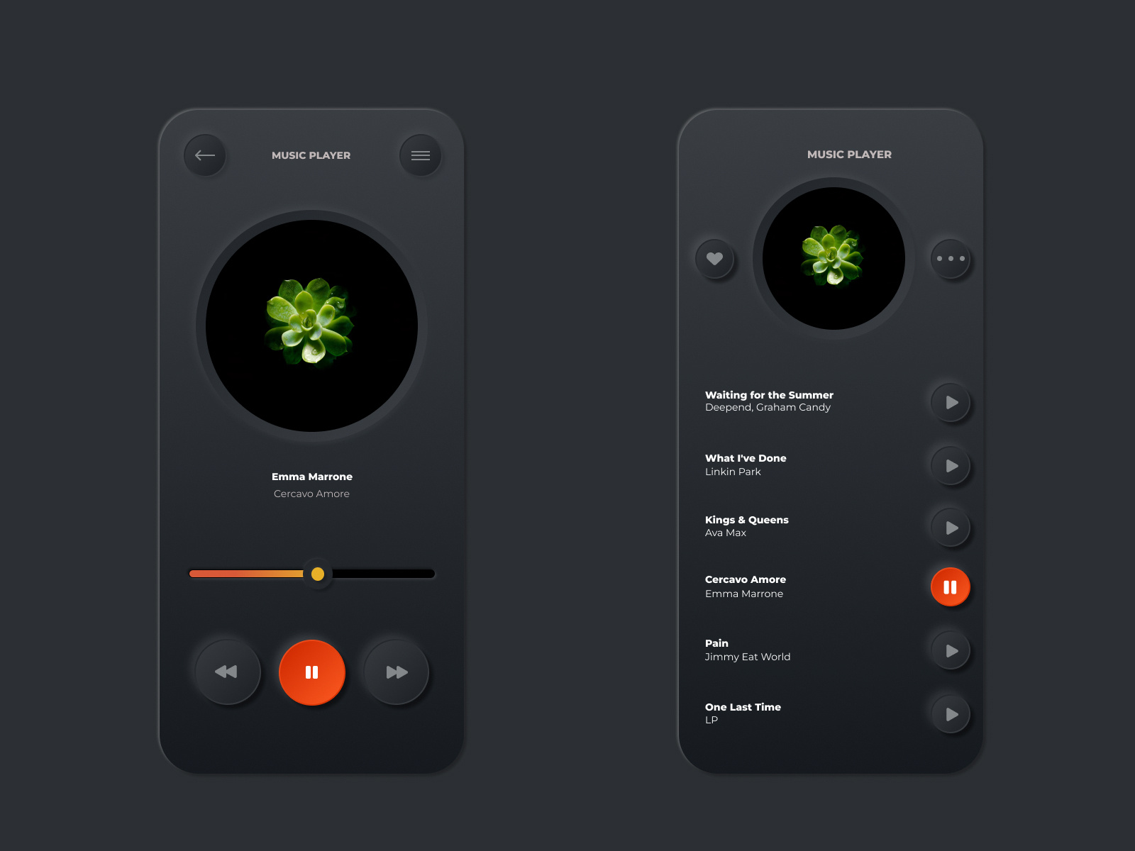 Neomorphism by Katerina on Dribbble