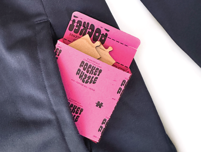 Pocket Puzzle Packaging by LaserCatLaser on Dribbble