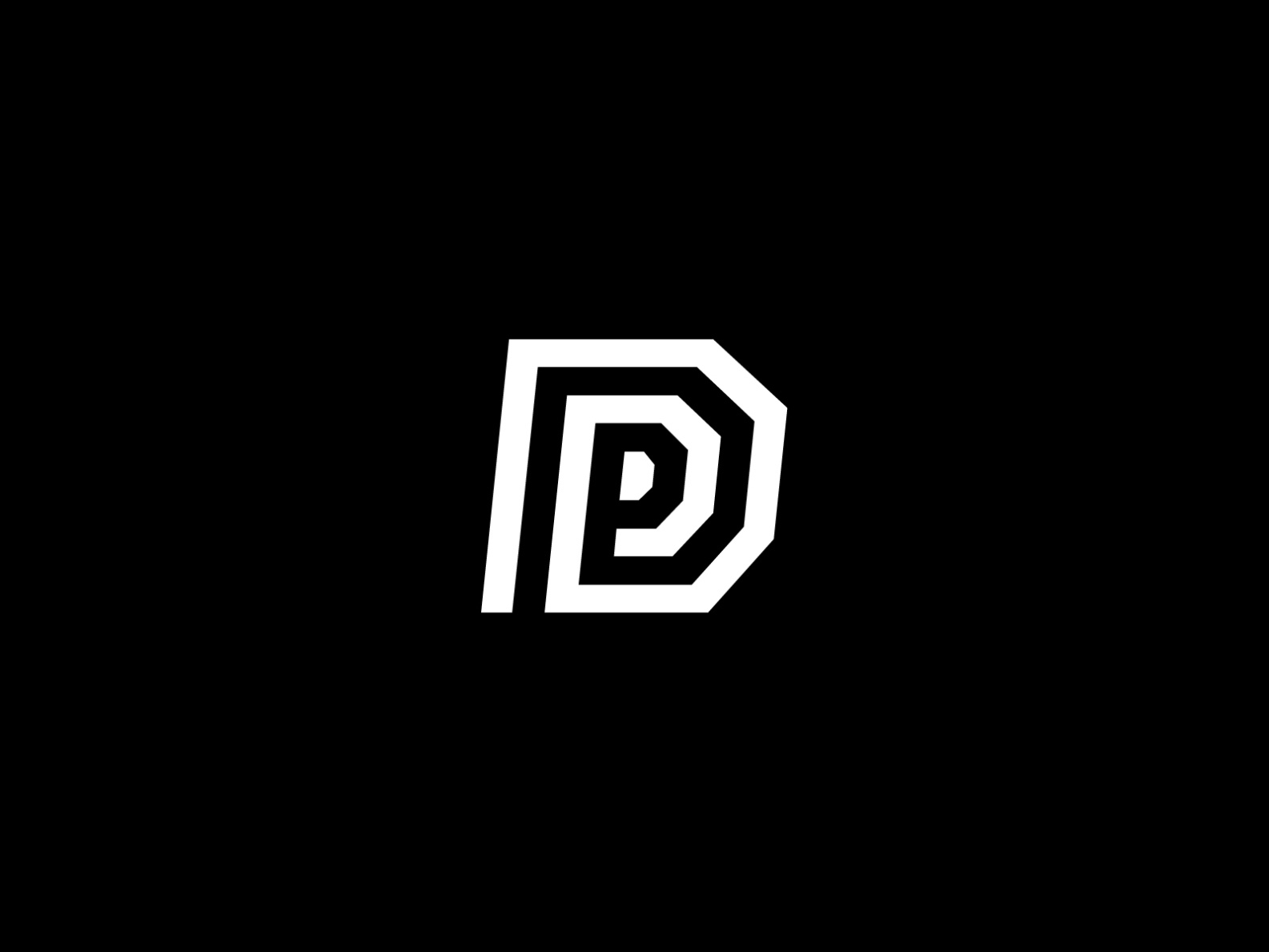 DP monogram by Olga Vasik on Dribbble
