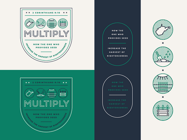 Multiply Event Branding by Morgan Carter on Dribbble