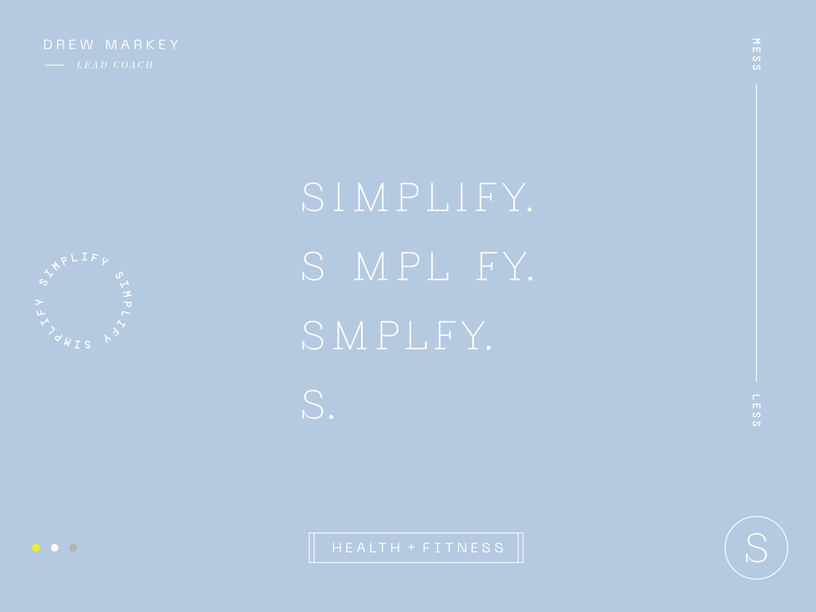 Simplify branding by Rebekah Rhoden on Dribbble