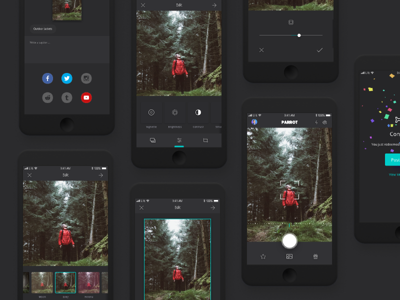 Photo Rewards Program by Chase Denomme on Dribbble