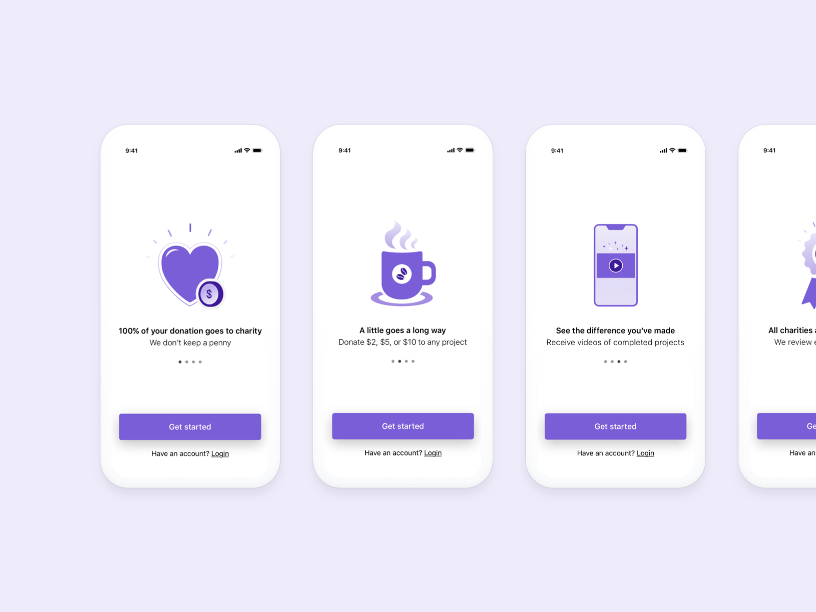 Givesome feature tour by Jonathan Kochis for TRΞBLE on Dribbble