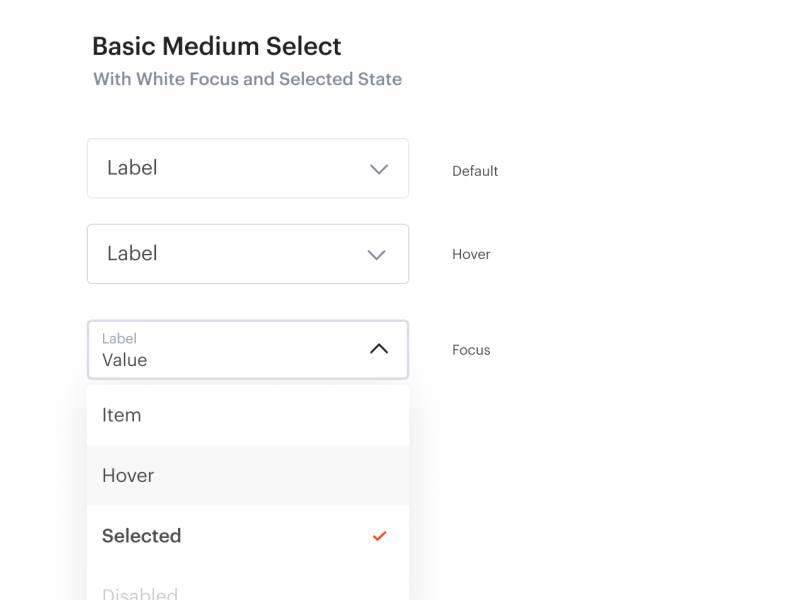 Select Form by ambientsnow on Dribbble