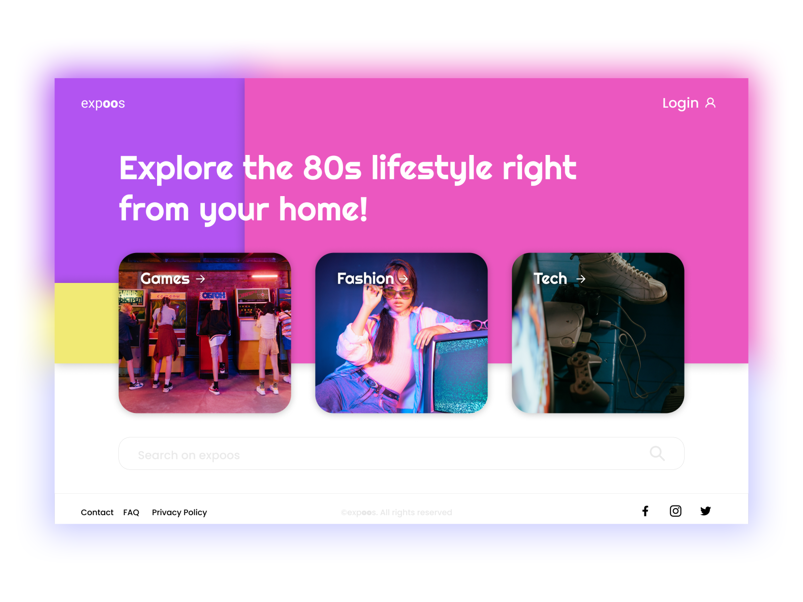 80s Website Design 👨‍💻💻🎮 by Danciu David on Dribbble