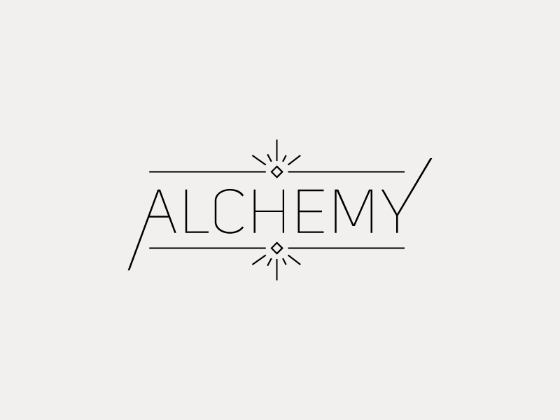 Alchemy Logo by Allie Pakrosnis on Dribbble