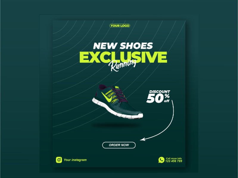 Banner Shoes by adnr design on Dribbble