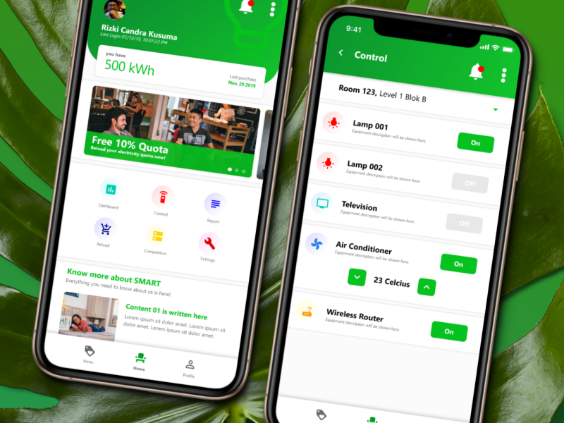Smart Building Mobile App UI by Rizki Candra Kusuma on Dribbble Smart Building Mobile App UI by Rizki Candra Kusuma on Dribbble