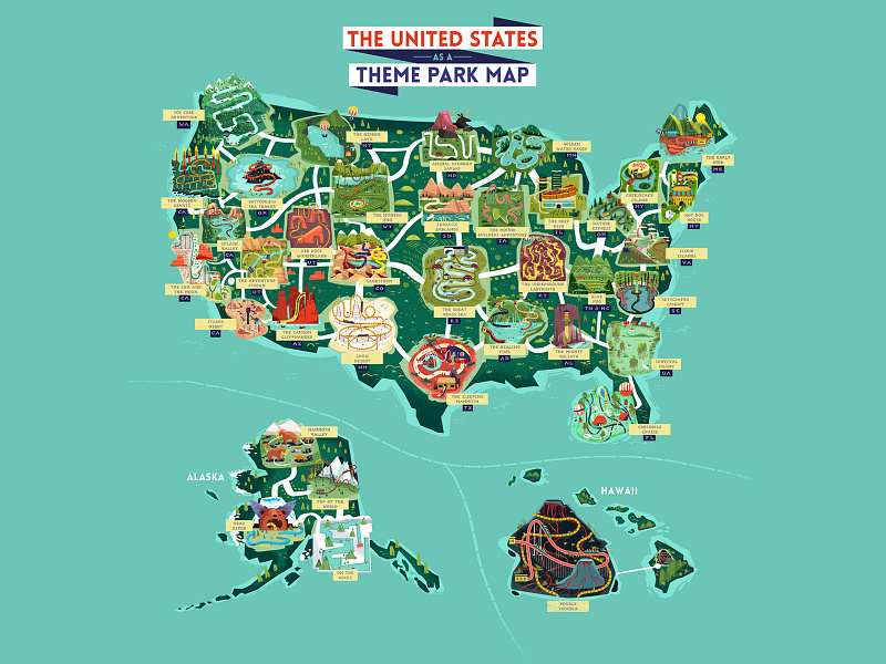 Park Map designs, themes, templates and downloadable graphic elements ...