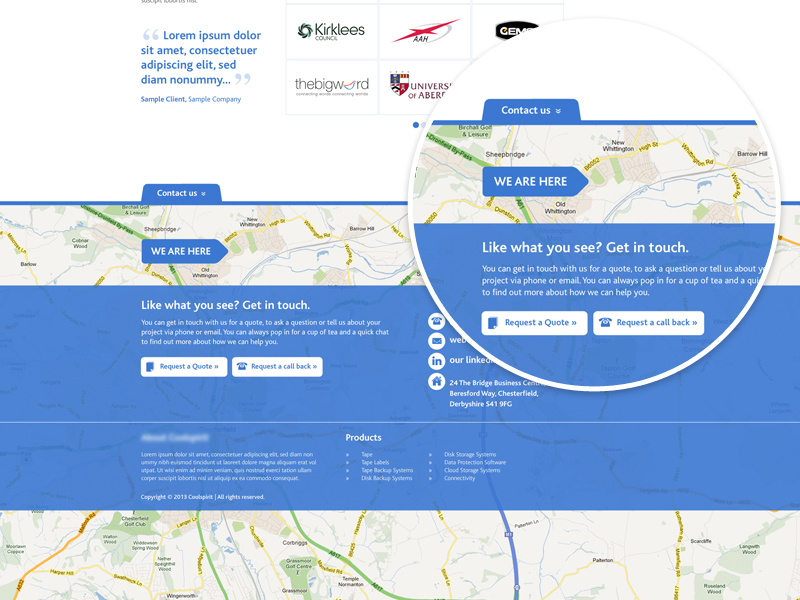 Big Footer by Jen Hadfield on Dribbble