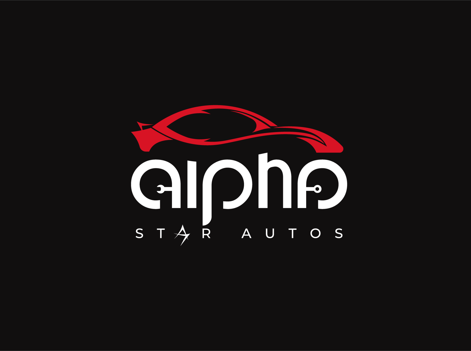 Logo For Alpha Star Auto by Muhammad Abdullah on Dribbble