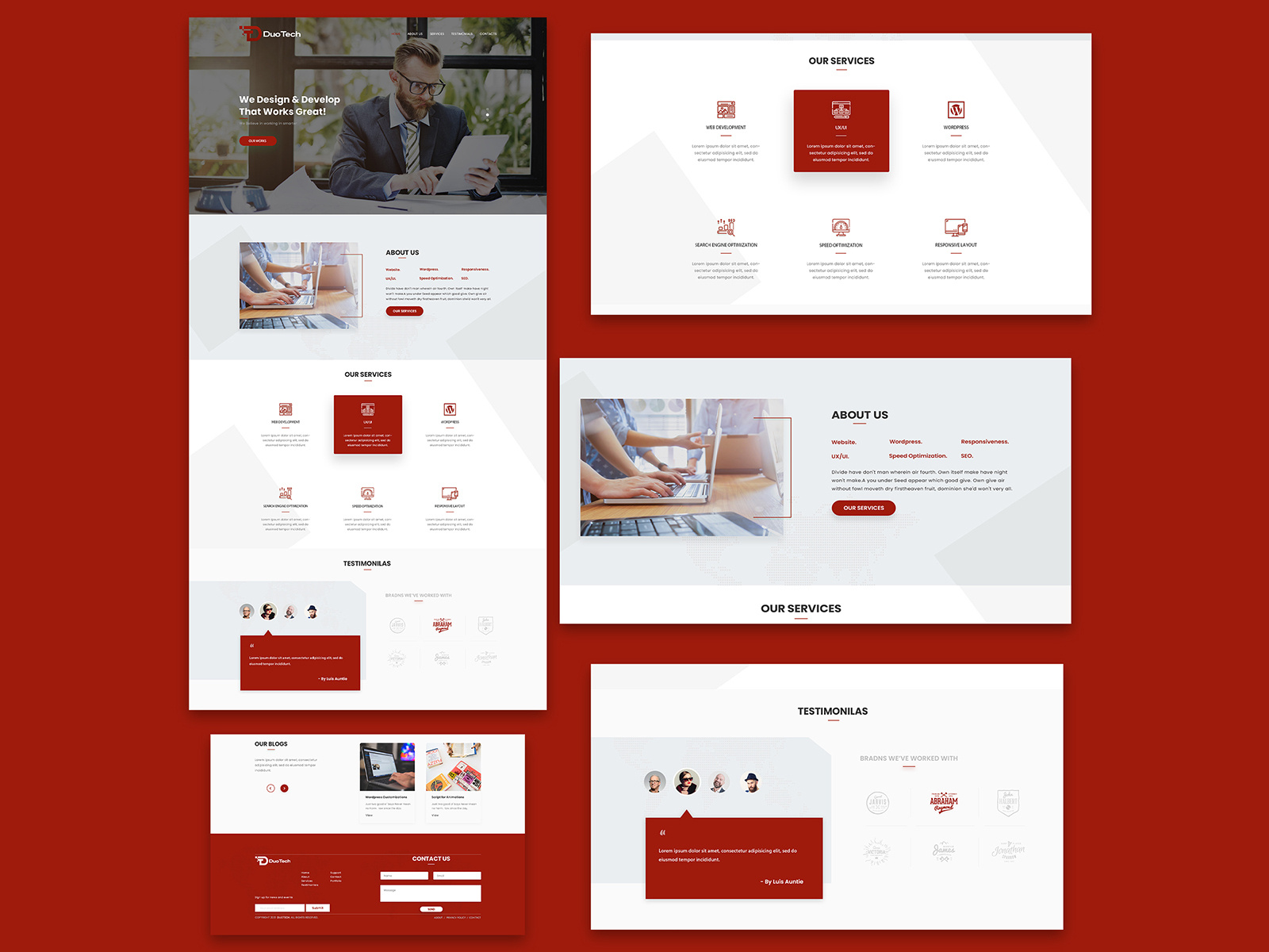 DUOTECH by Muhammad Mohsin on Dribbble