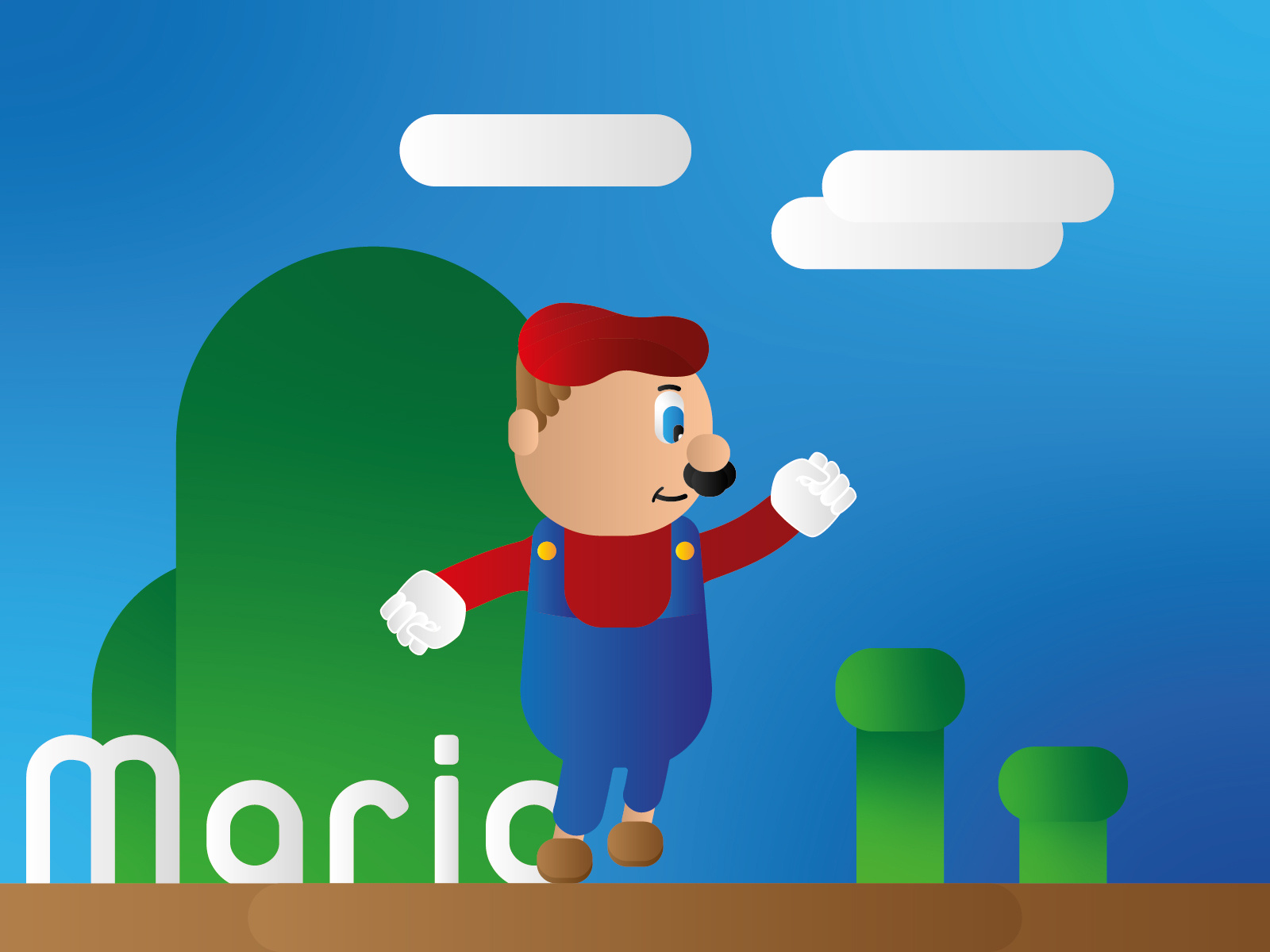 Mario World by Rami Fad on Dribbble